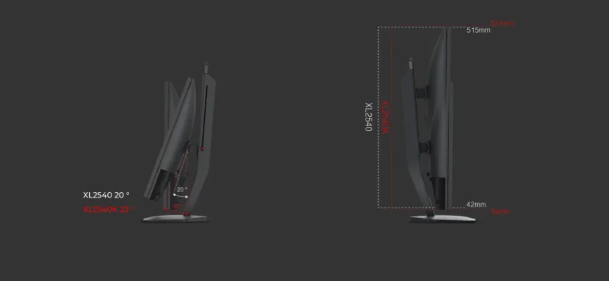 BenQ Zowie XL2540K Gaming Monitor 25 BenQ Zowie XL2540K Gaming Monitor 25